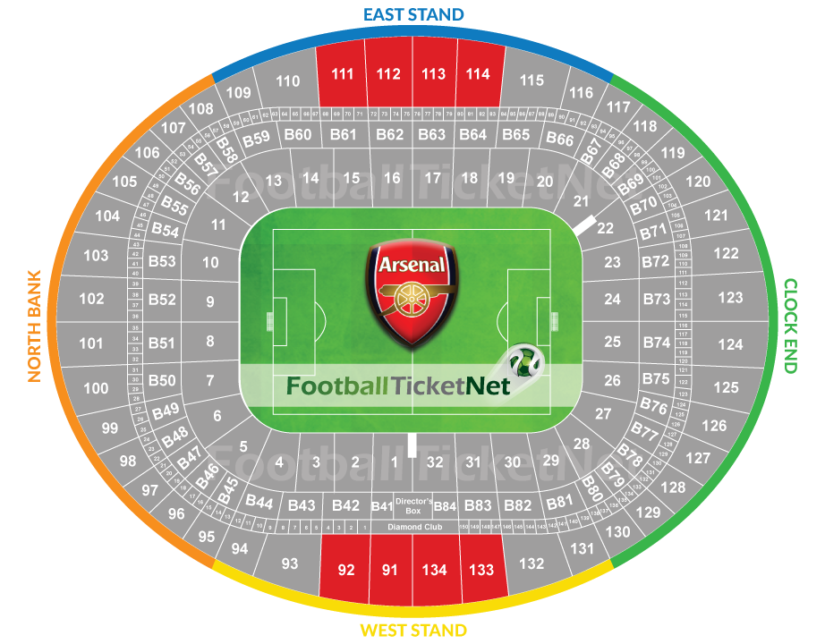 Arsenal vs West Ham United 21/04/2018 | Football Ticket Net