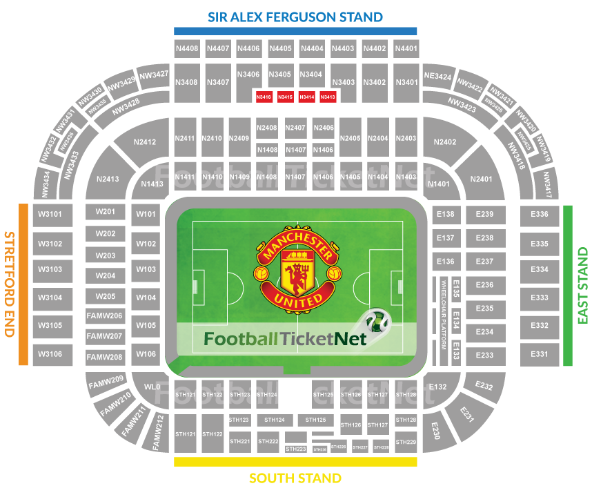 Manchester United vs Manchester City 07/03/2020 | Football Ticket Net