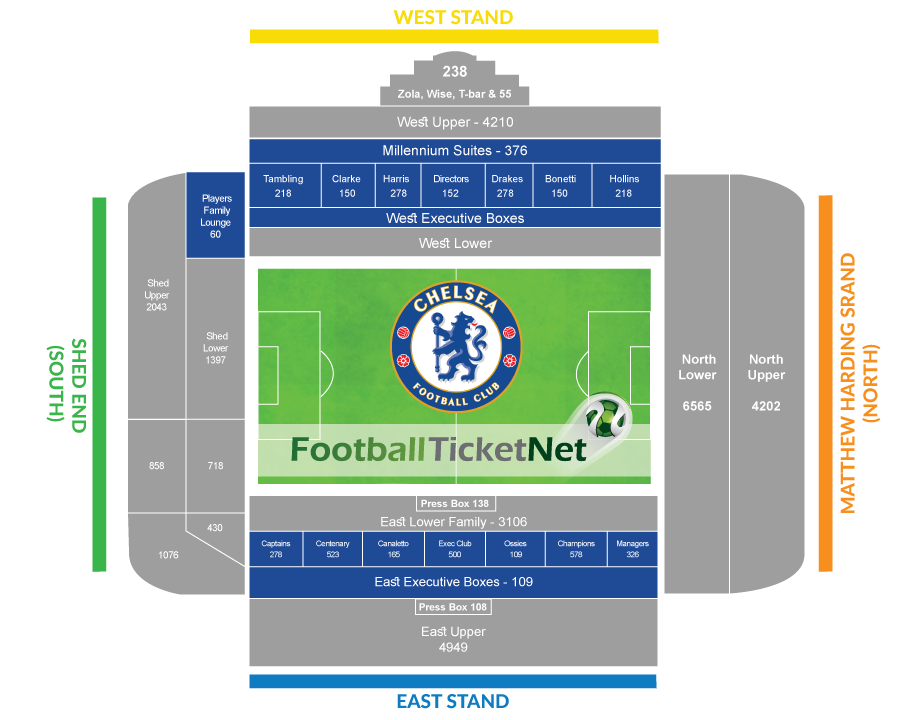 Chelsea vs Manchester United 08/02/2020 | Football Ticket Net