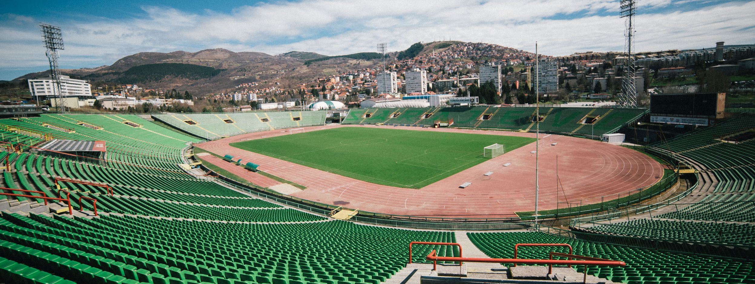 FK Sarajevo vs FC Spartak Trnava at Asim Ferhatovic Hase Stadium on 25 ...