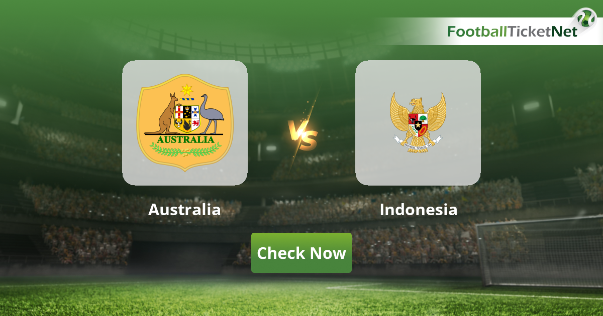 Australia vs Indonesia tickets - World Cup 2026 Qualifiers