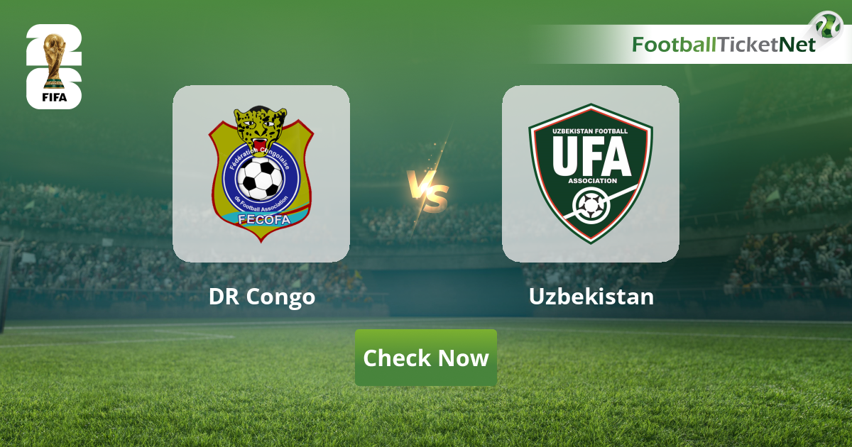 Match 72 - DR Congo vs Uzbekistan tickets - World Cup 2026 Group K