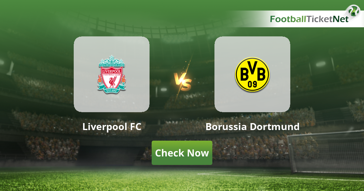 Liverpool FC Legends Vs Borussia Dortmund Legends Tickets - Friendly ...