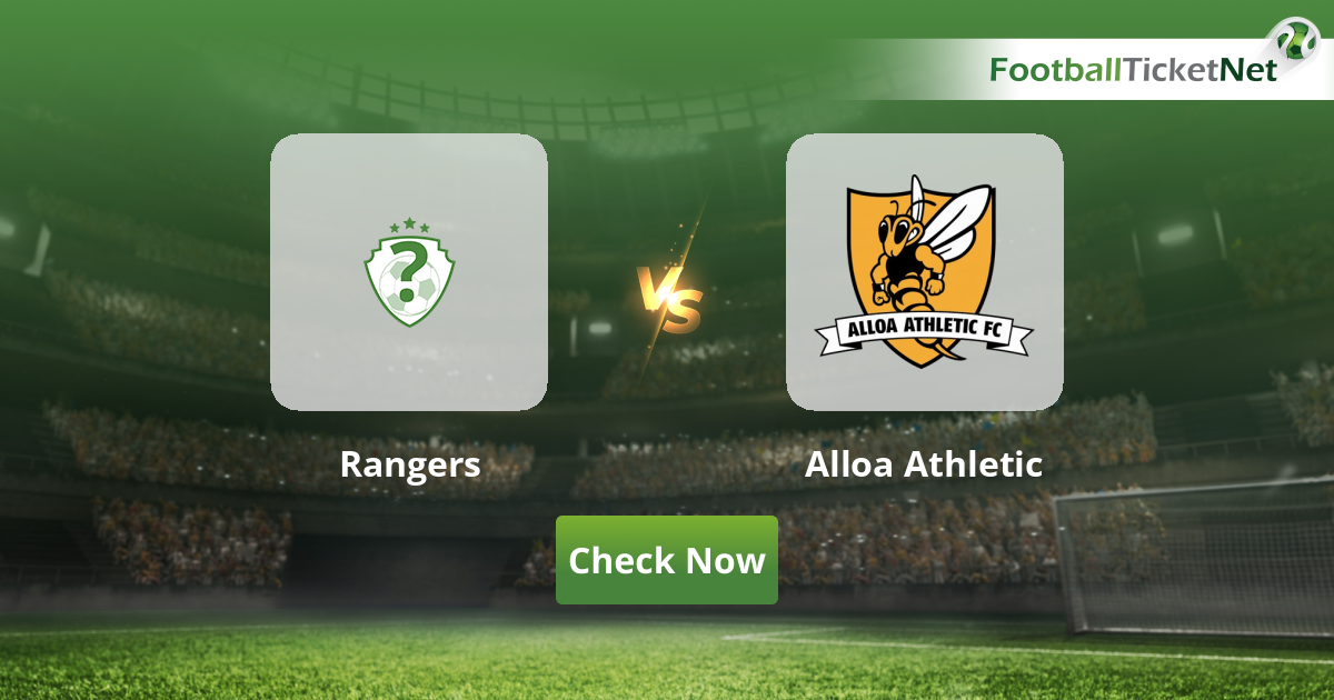 Rangers vs Alloa Athletic tickets - Scottish League Cup