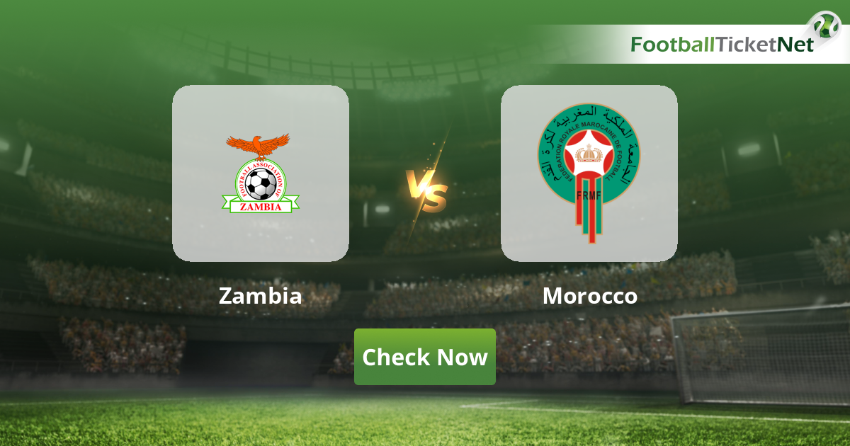 Zambia vs Morocco tickets - Africa Cup of Nations 2025